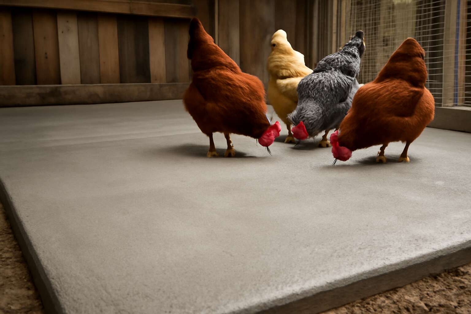 Transform Your Coop with a Durable and Easy-to-Clean Concrete Floor for ...